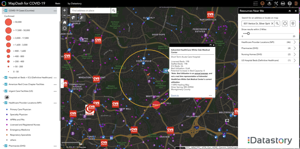 Datastory offers free COVID-19 tracking app - NAIOP Maryland Chapter