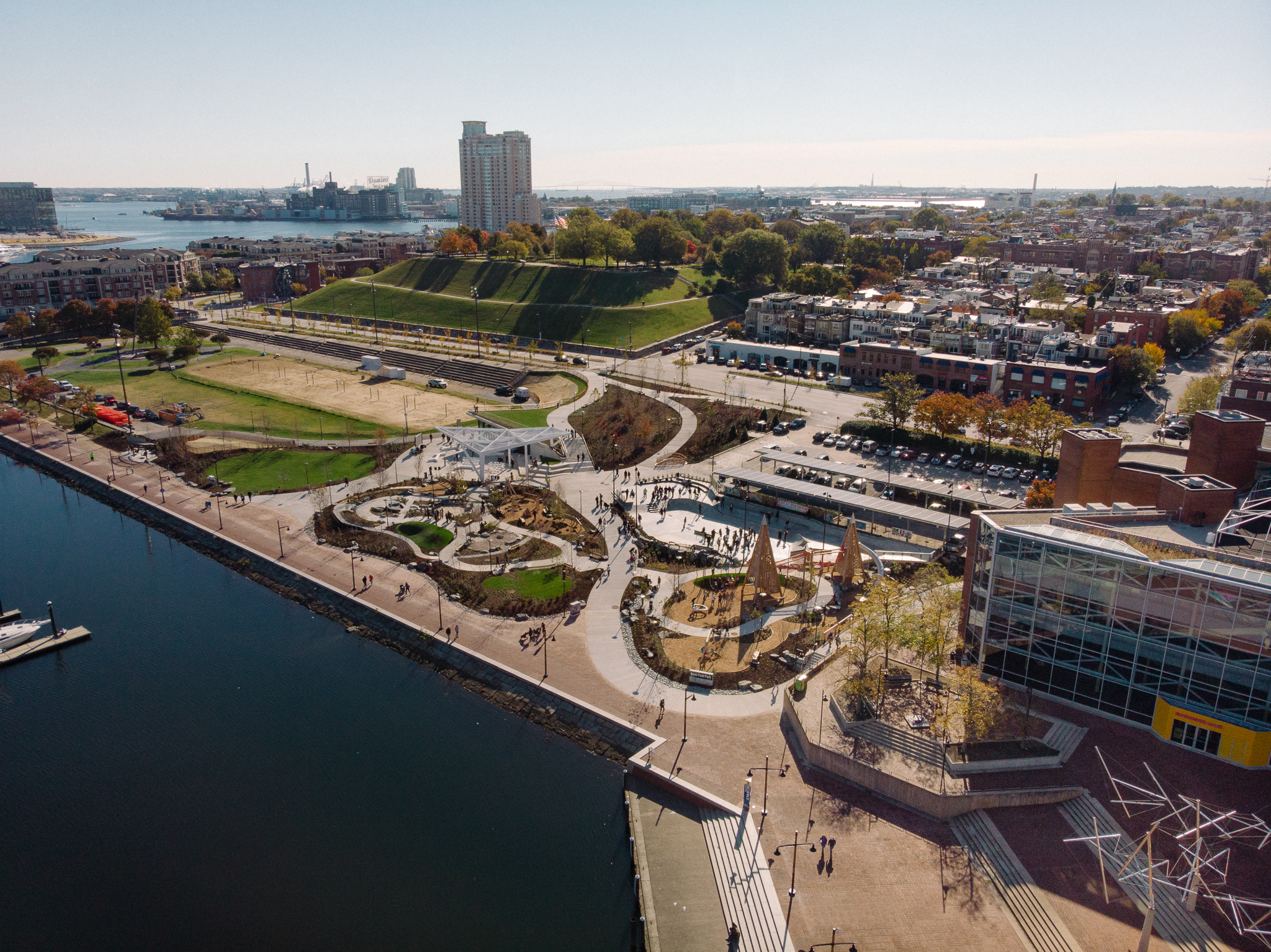 Playgrounds and lush gardens spur new activity in Inner Harbor - NAIOP ...